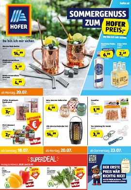 Hofer Aktionen - Hofer Flugblätter - Flugblättern.at