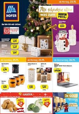 Hofer Aktionen - Hofer Flugblätter - Flugblättern.at