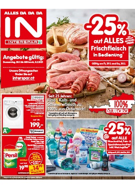 Interspar Aktionen - Interspar Flugblätter - Flugblättern.at