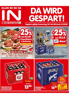Interspar Aktionen - Interspar Flugblätter - Flugblättern.at