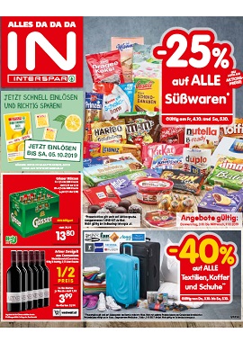 Interspar Aktionen - Interspar Flugblätter - Flugblättern.at